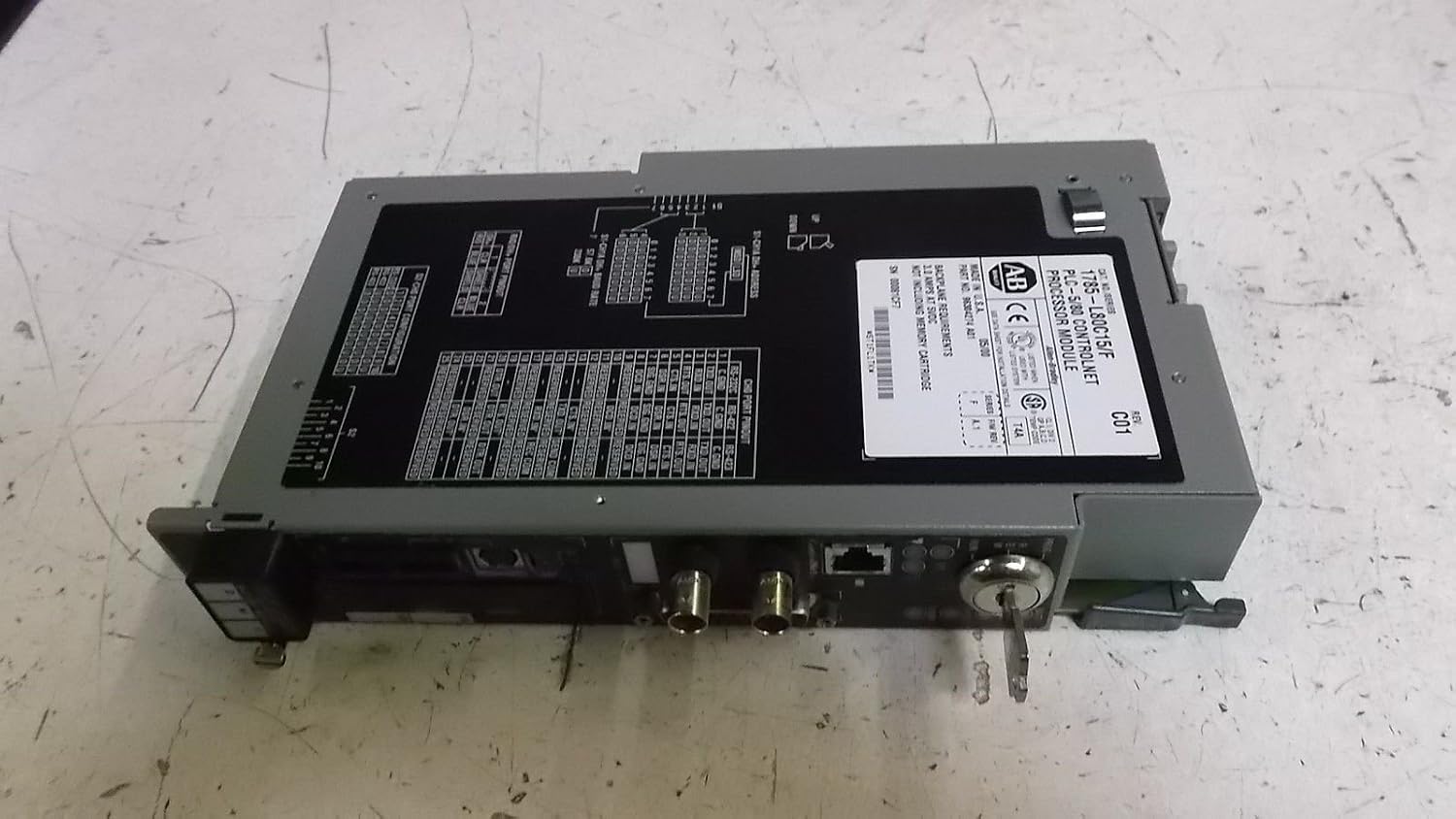 Amazon.com: Allen Bradley 1785-L80C15 PLC-5/80 Controlnet Processor ...