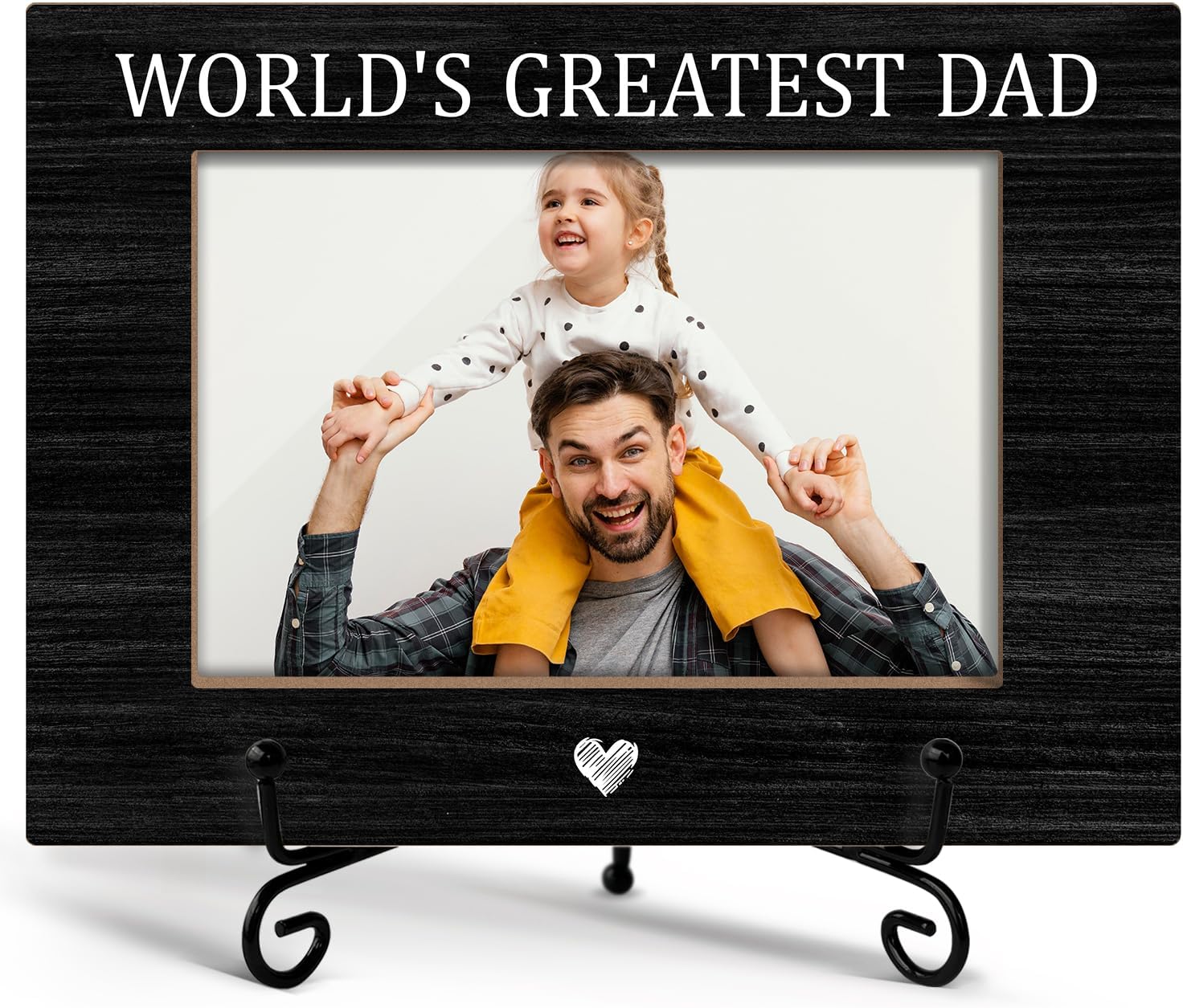 Amazon.com - Dad Picture Frame - World's Greatest Dad, 4x6 Picture ...