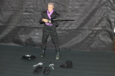 Amazon.com: Click N' Play 12" Inch Ninja Action Figures Play Set With ...