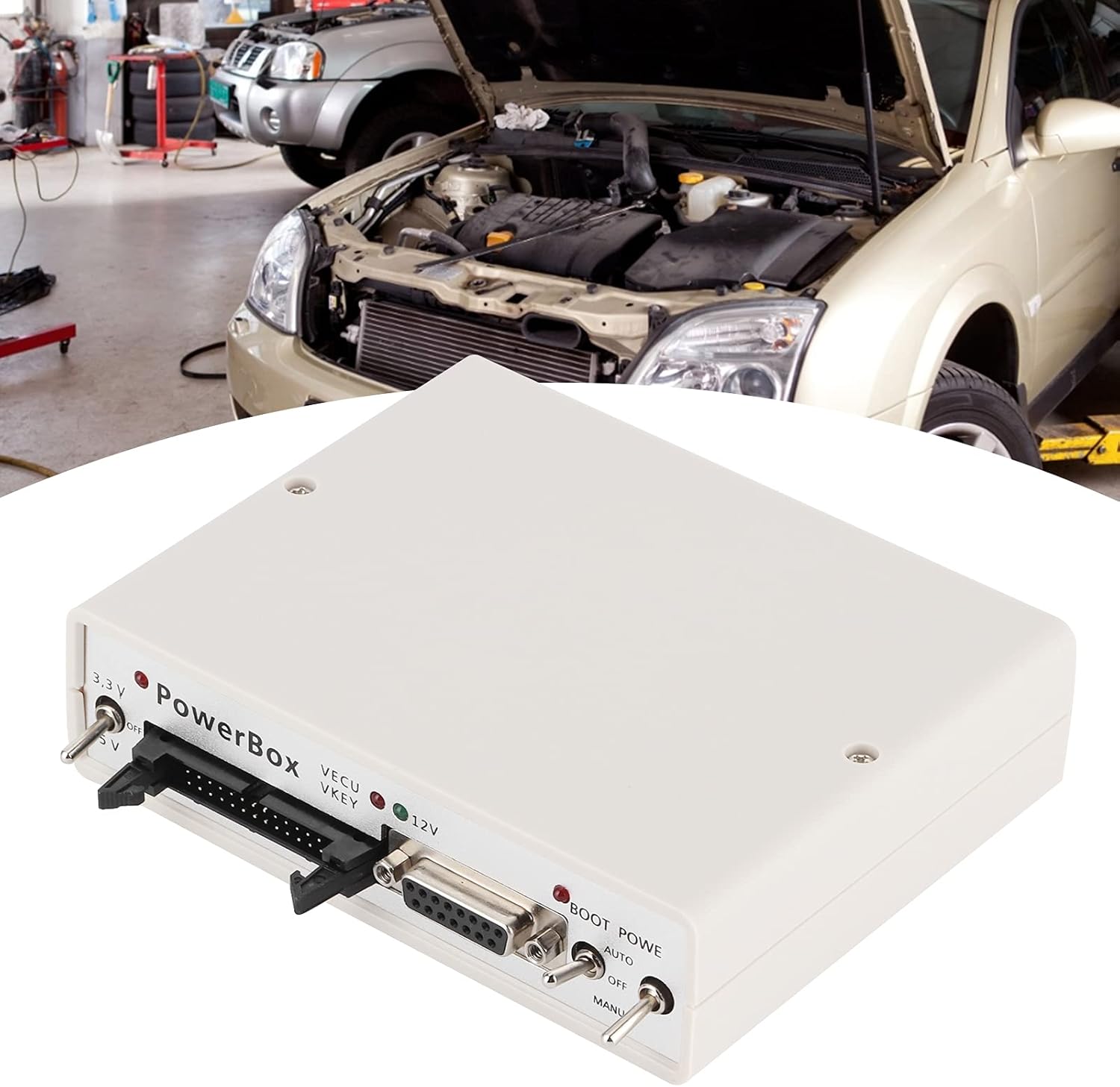 Amazon.com: ECU FLASH with Full Adapters, ECU Power Box FLASH with Full ...