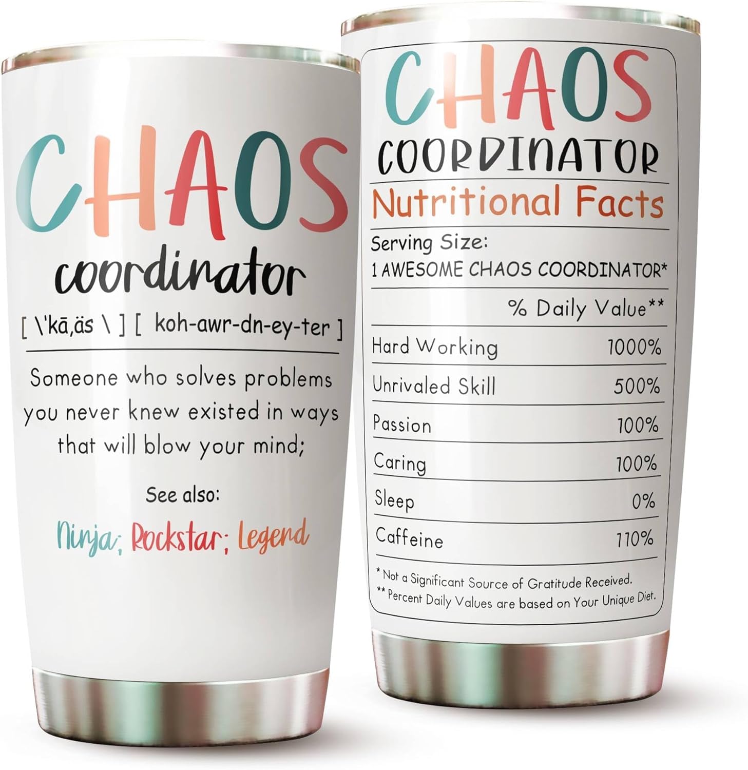 Amazon.com | Chaos Coordinator Gifts For Women - Chaos Coordinator Mug ...