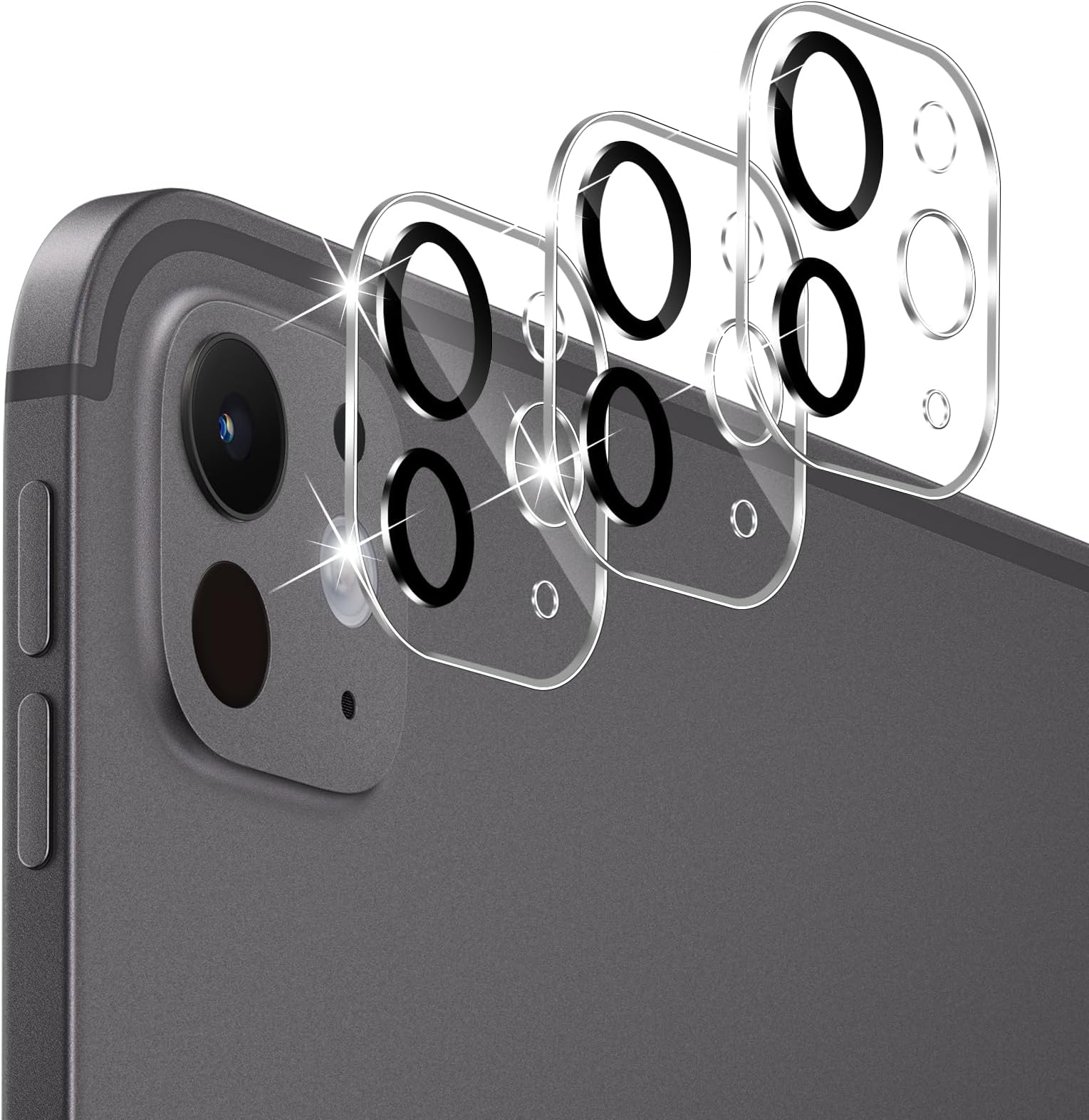 Amazon.co.jp: 【3枚入り】For iPad Pro 11/13インチ 2024（M4）フィルム カメラ用 Mosasa カメラ ...
