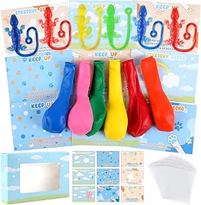 Amazon.com: Yiaoyinnz 36 Pcs Blue Dog Party Favors Sticky Gecko Up ...