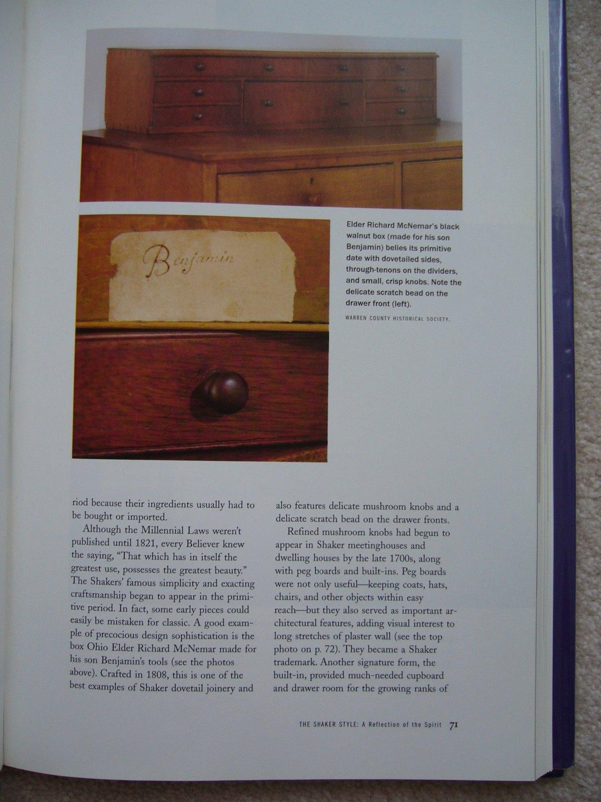 The Shaker Legacy: Perspectives on an Enduring Furniture Style ...