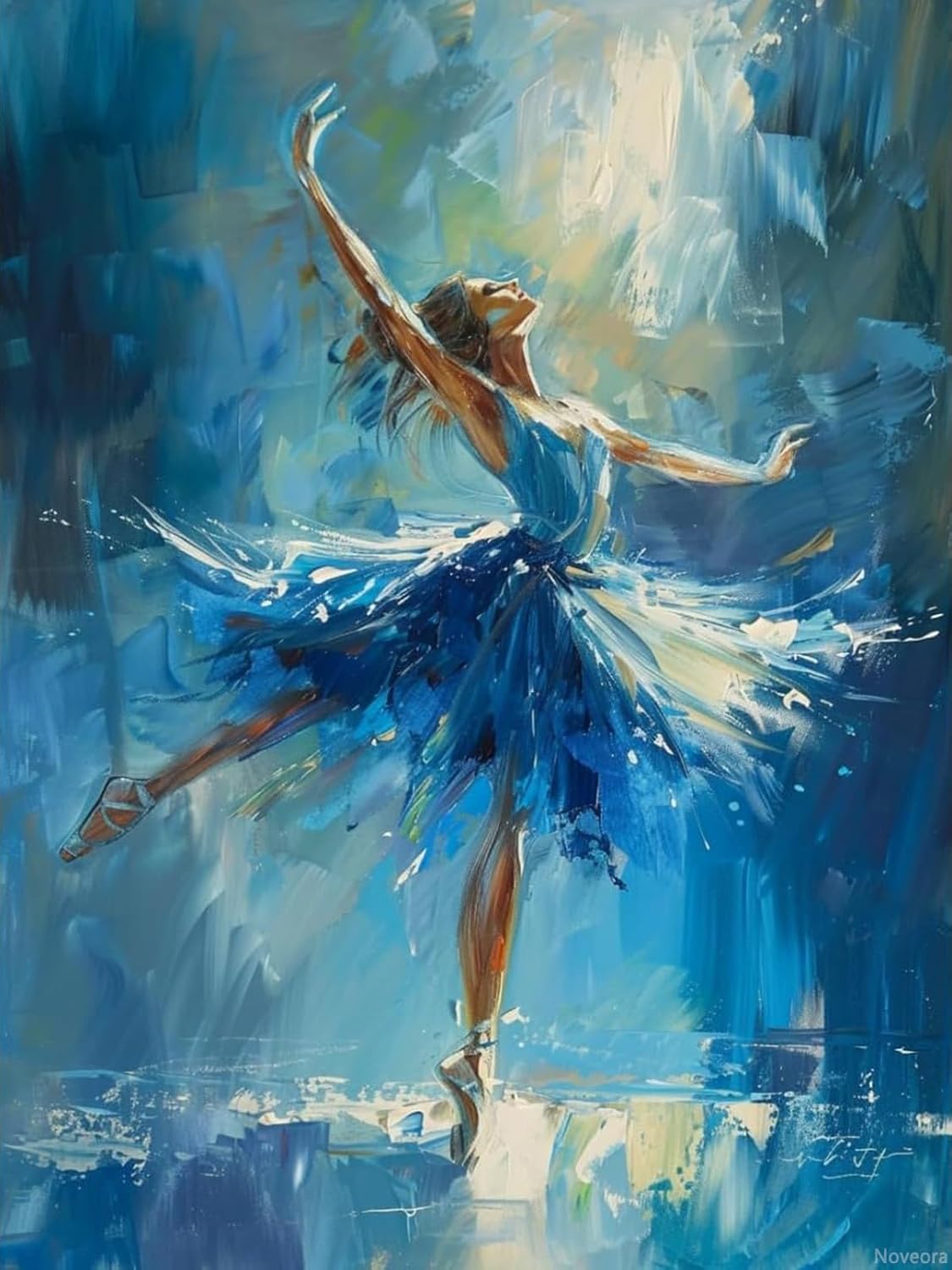 Amazon.com: Noveora 5D Diamond Art Painting Ballet Dancing Ballerina ...