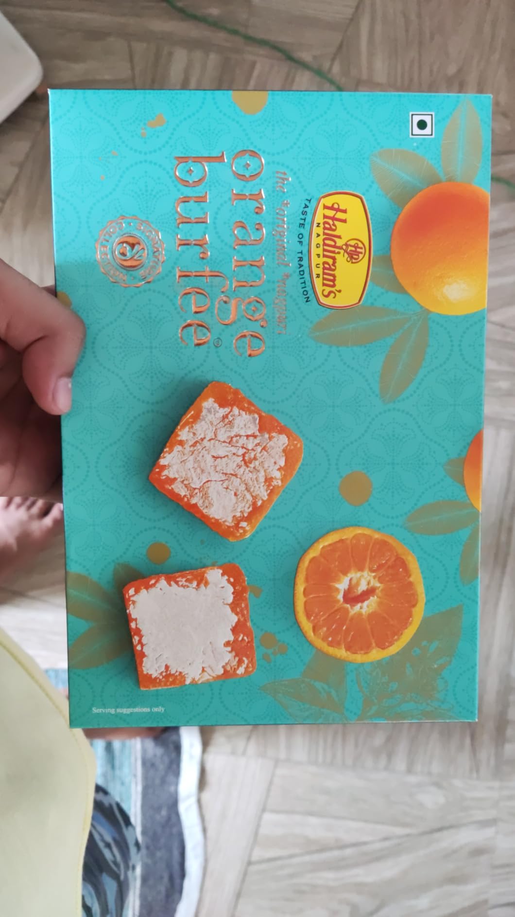 Haldiram's Nagpur Orange Burfee 500 grams : Amazon.in: Grocery ...