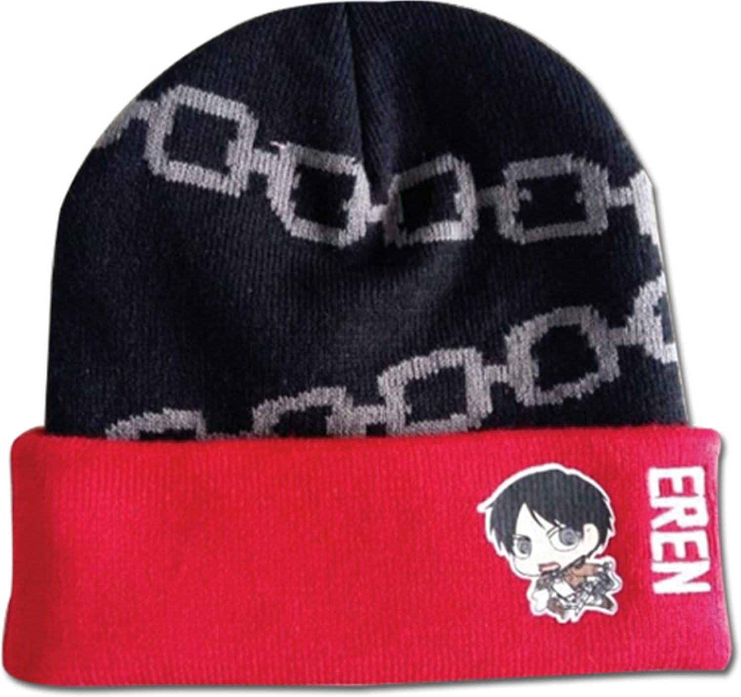 Amazon.com: Great Eastern Entertainment Attack On Titan Eren SD Beanie ...
