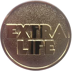 Extra Life Coin Quarter - Ready Player One - Gold : Amazon.ca: Toys & Games