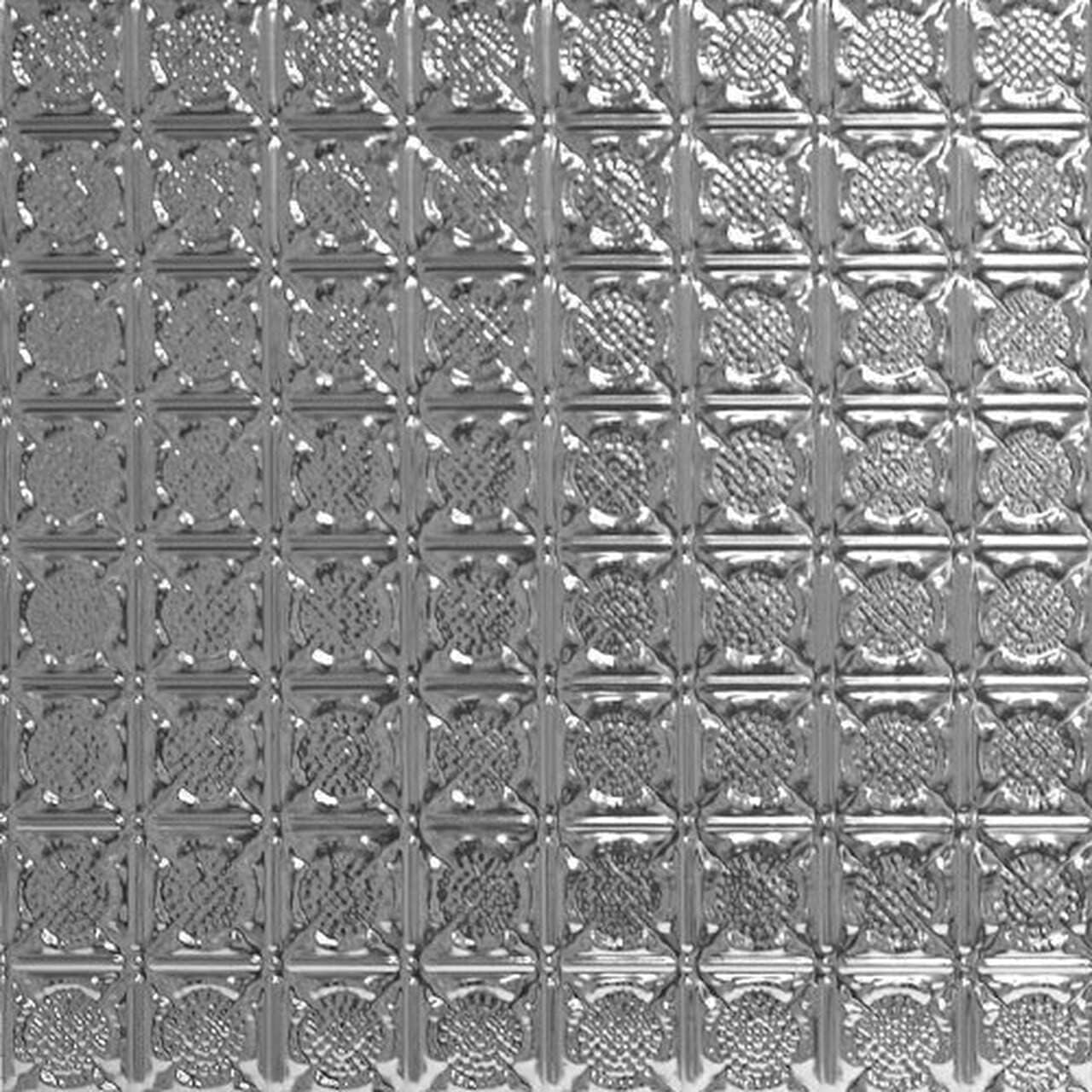 Chain Maill 2 ft. x 2 ft. Tin Plated Steel Wall and Ceiling Patterns ...