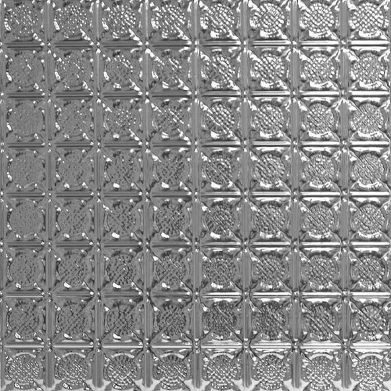 Chain Maill 2 ft. x 2 ft. Tin Plated Steel Wall and Ceiling Patterns ...