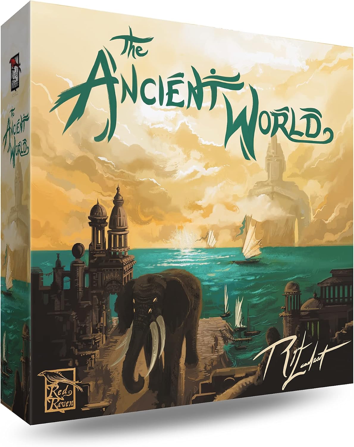 Amazon.com: Red Raven Games The Ancient World 2E : Toys & Games