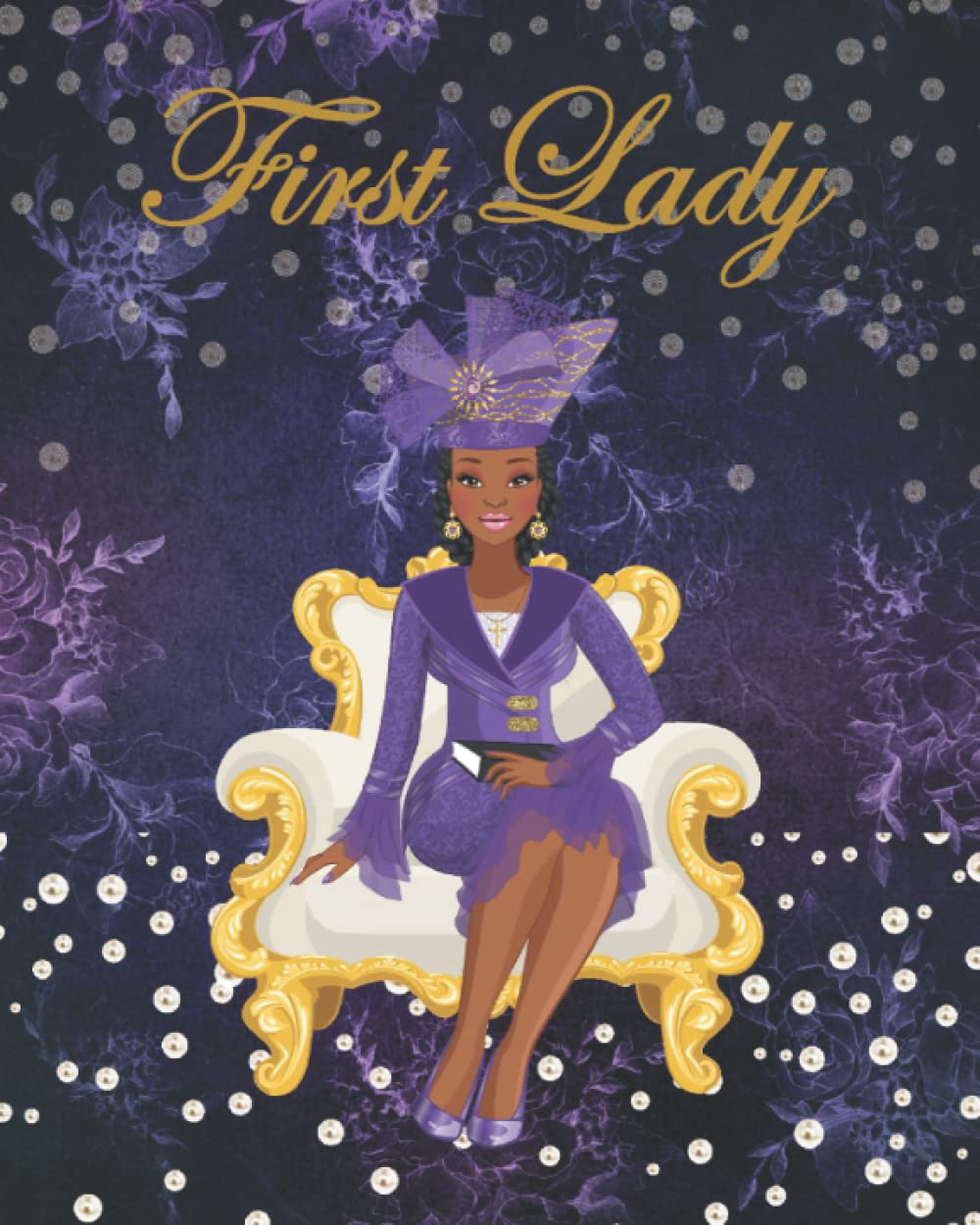 First Lady: 8 x 10 Bible Notes and Guided Journal, includes bible ...