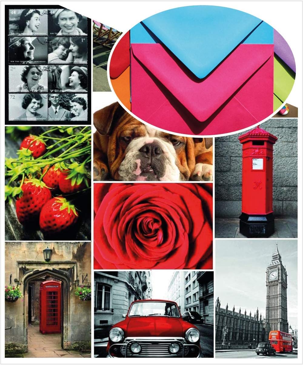 20 Best of British Postcards - Great Value Set of Postcards With Iconic ...