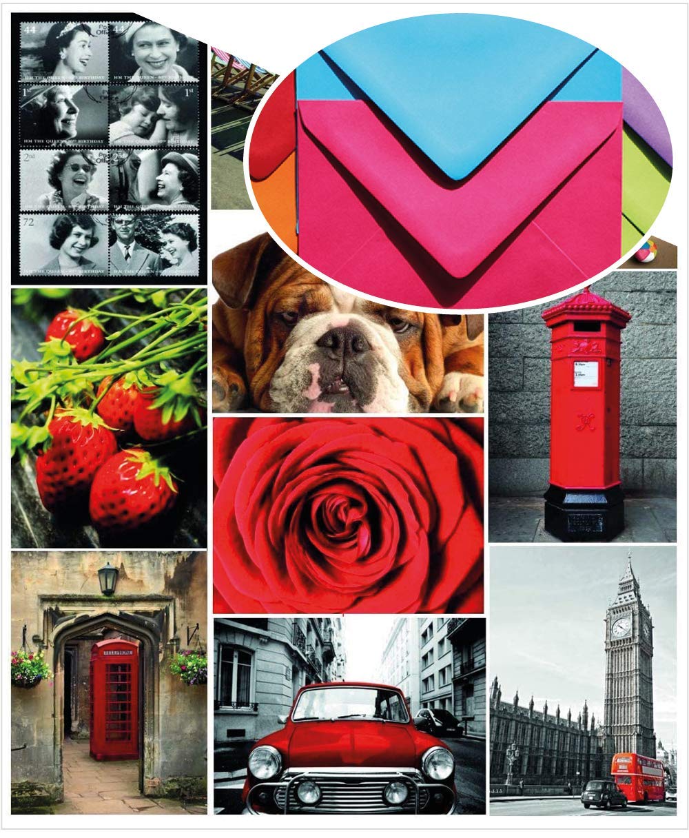 20 Best of British Postcards - Great Value Set of Postcards With Iconic ...
