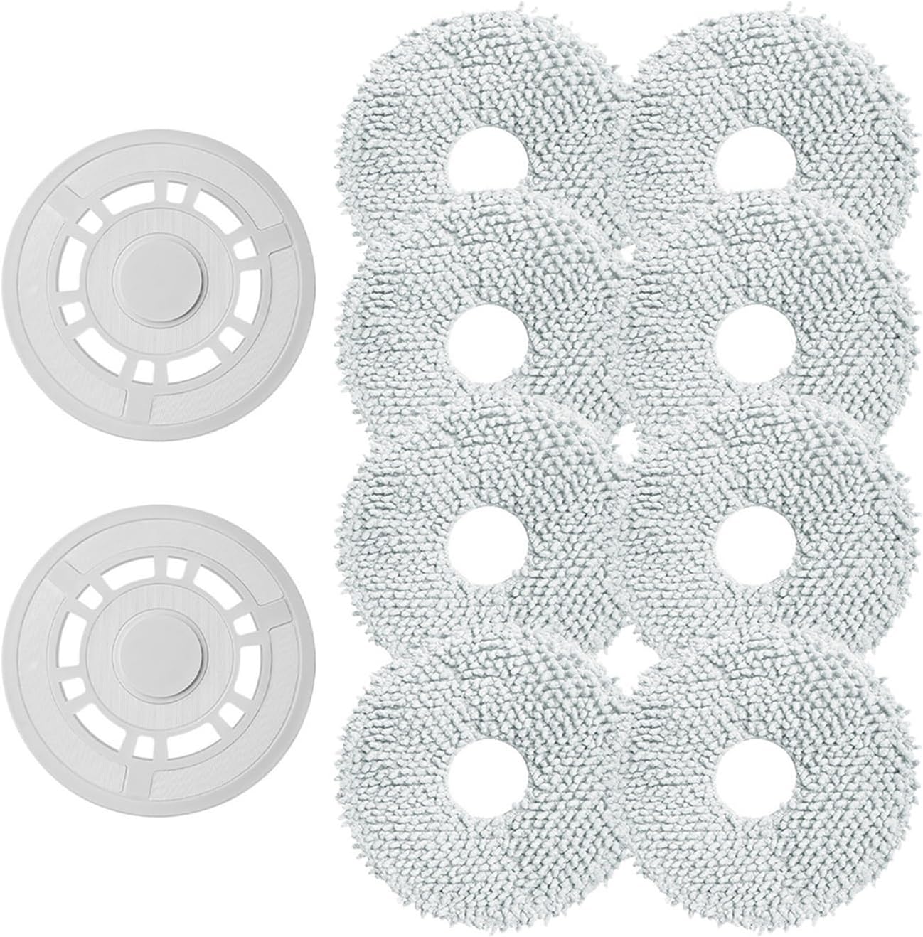 Amazon.com: Robot Vacuum Cleaner Washable Mop Rags Mop Cloth Holder ...