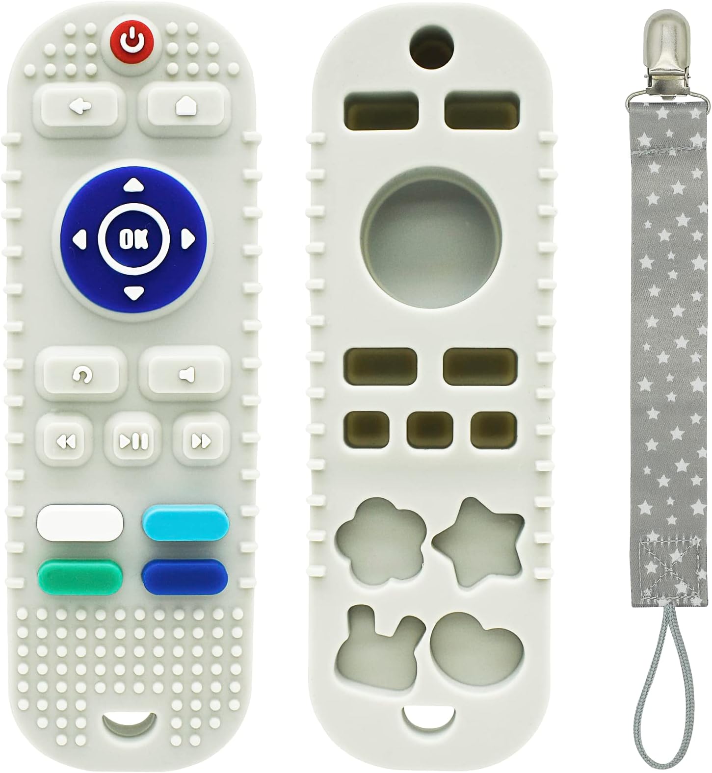 Amazon.com : Remote Control Teether Toy for Babies 6 to 12 Months,Baby ...