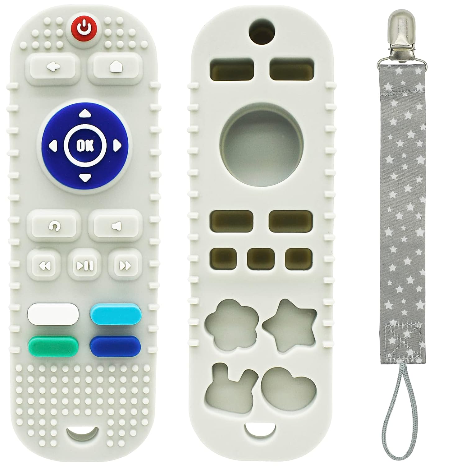 Amazon.com : Remote Control Teether Toy for Babies 6 to 12 Months,Baby ...