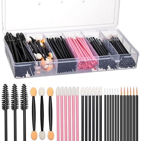 Amazon.com : Disposable Makeup Accessories with Makeup Applicators ...