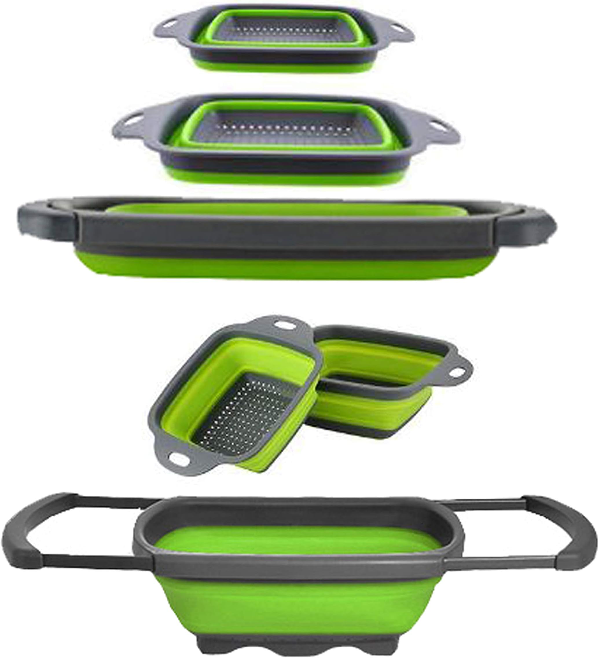 Amazon.com: Dexas POP Collapsible Silicone Colander, 10 inch diameter ...