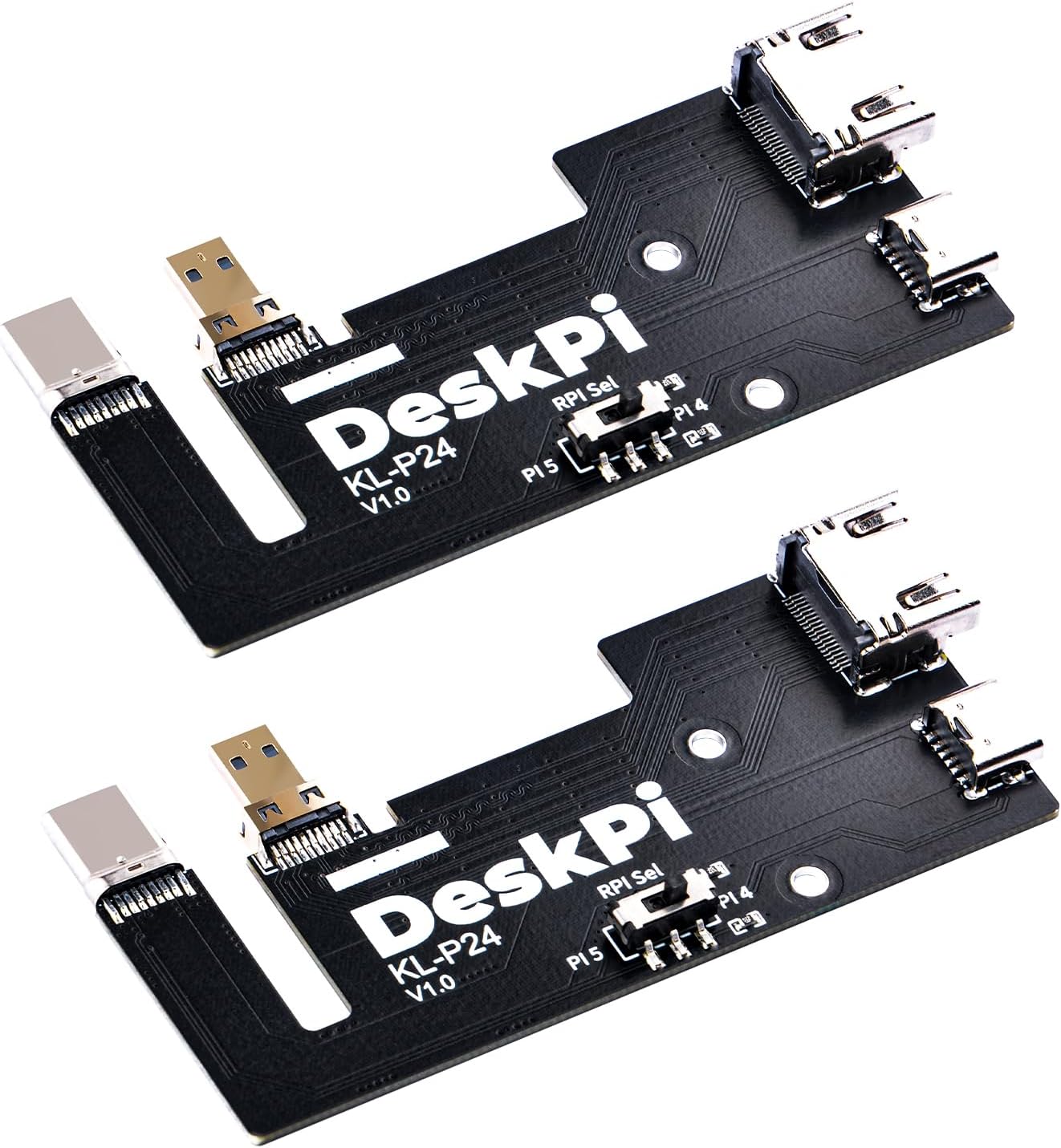 Amazon.com: GeeekPi Micro HDMI to HDMI Adapter Board for Raspberry Pi 5 ...