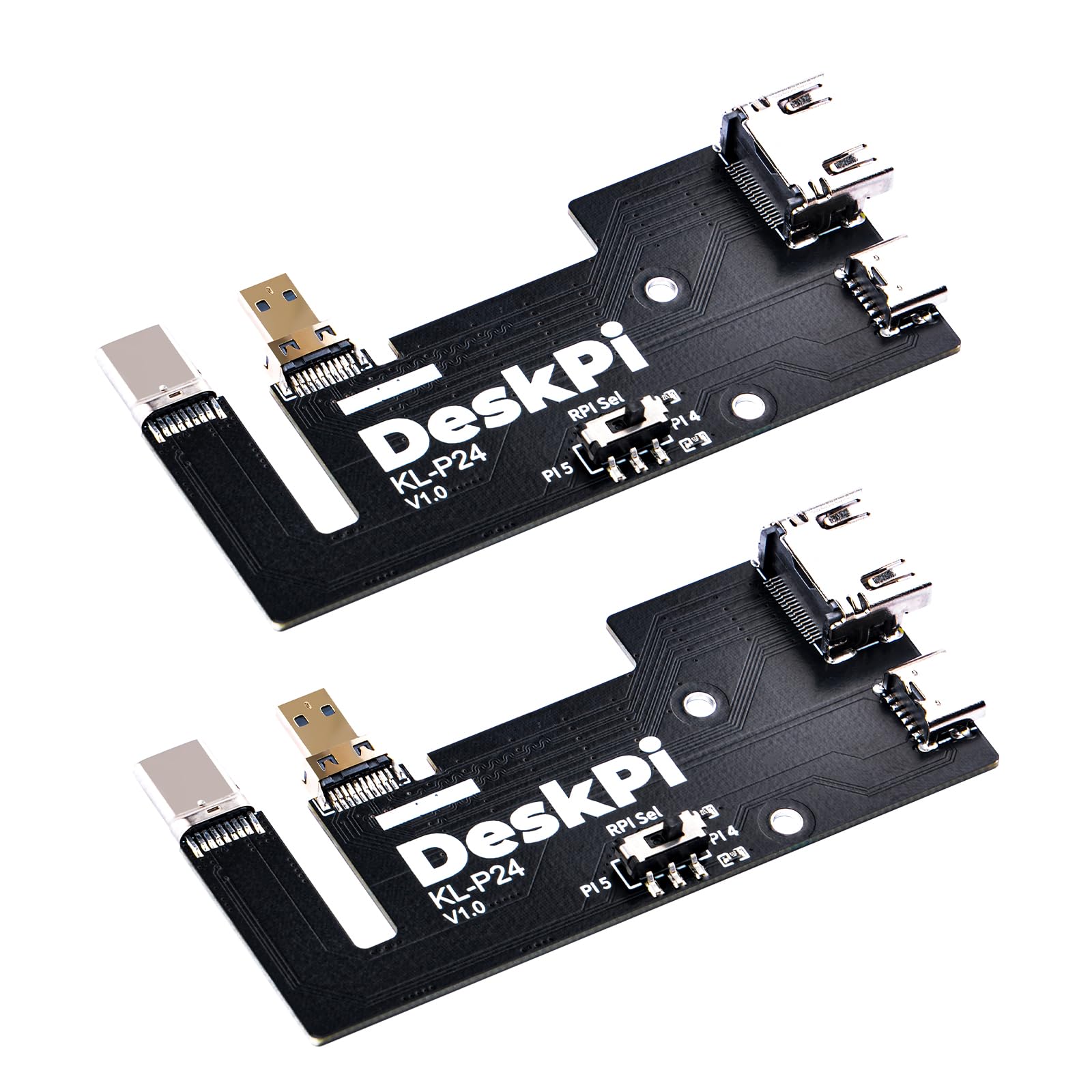 Amazon.com: GeeekPi Micro HDMI to HDMI Adapter Board for Raspberry Pi 5 ...