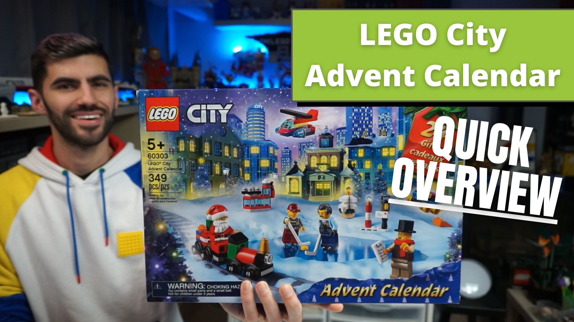 Watch LEGO City 2021 Advent Calendar Quick Look! on Amazon Live