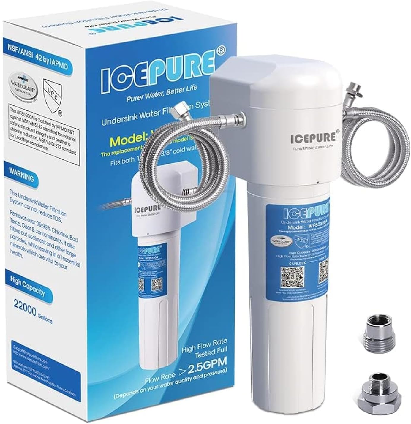 Moen F9800 Advanced Carbon Water Filtration System, Chrome - Amazon.com