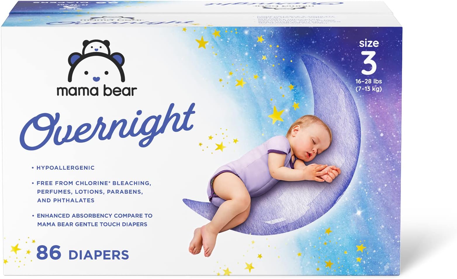 Amazon.com: The Honest Company Clean Conscious Overnight Diapers ...