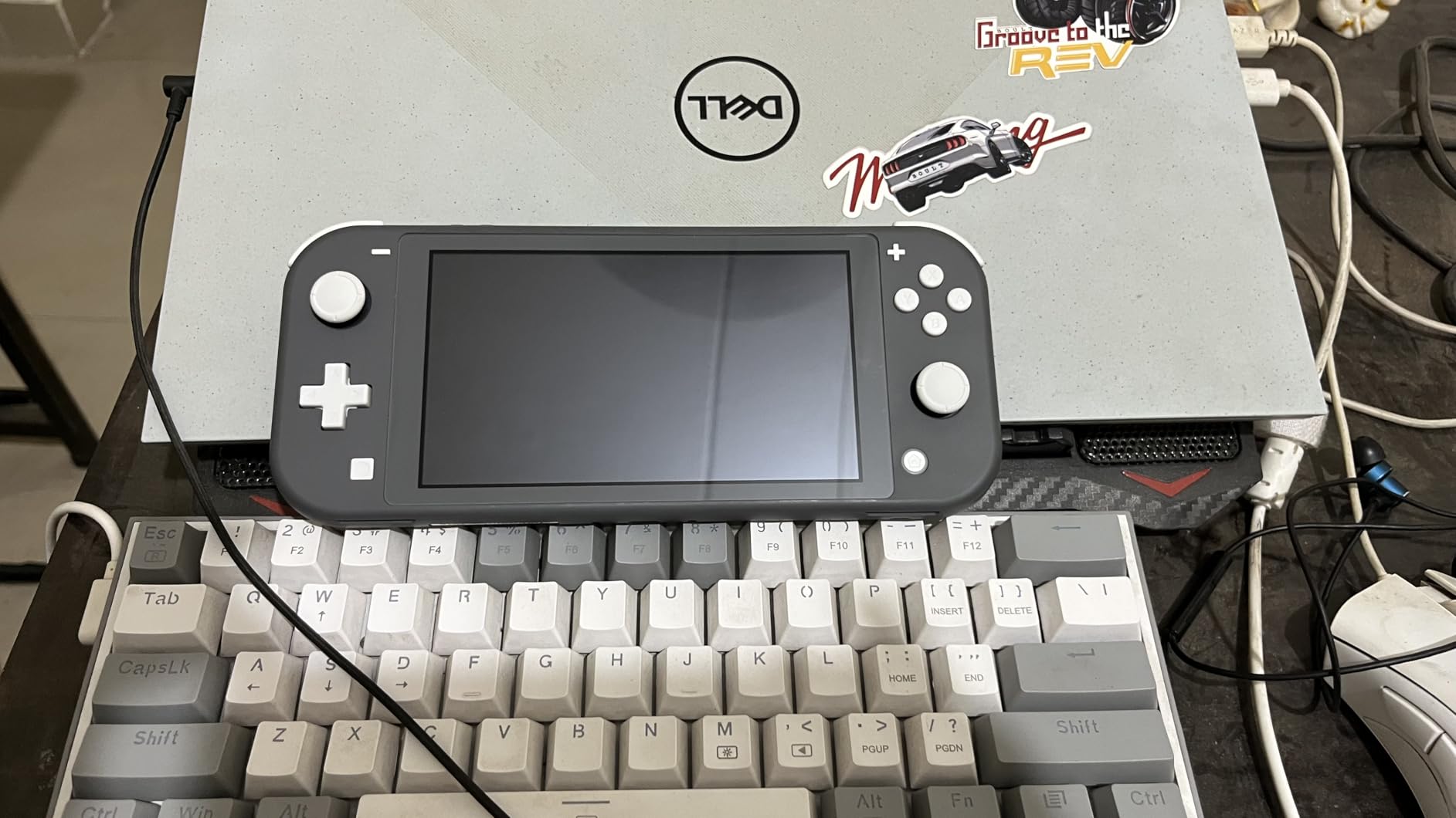 Buy Nintendo Switch Lite Handheld Console Game - Grey Online at Low ...