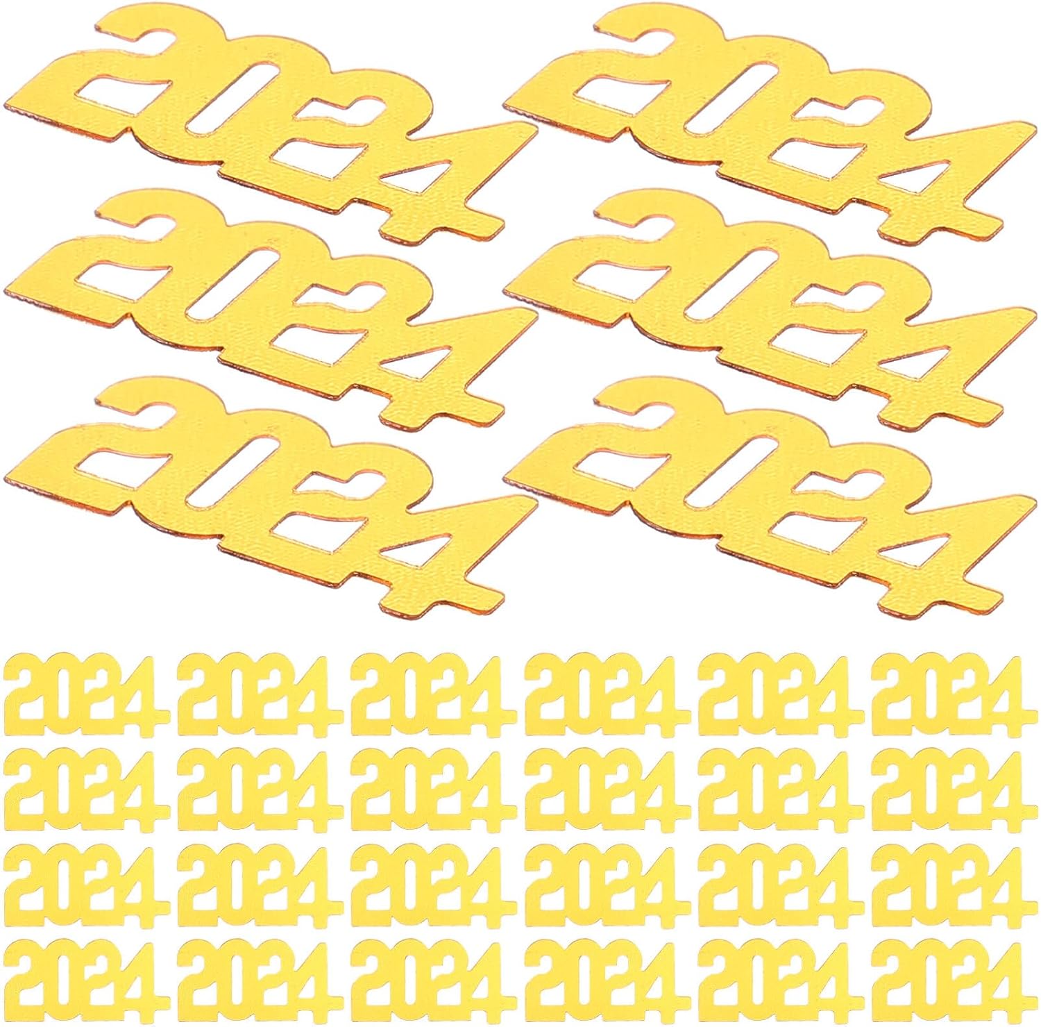 Amazon.com: BESTOYARD 2024 New Year Confetti, Graduation Decorations ...