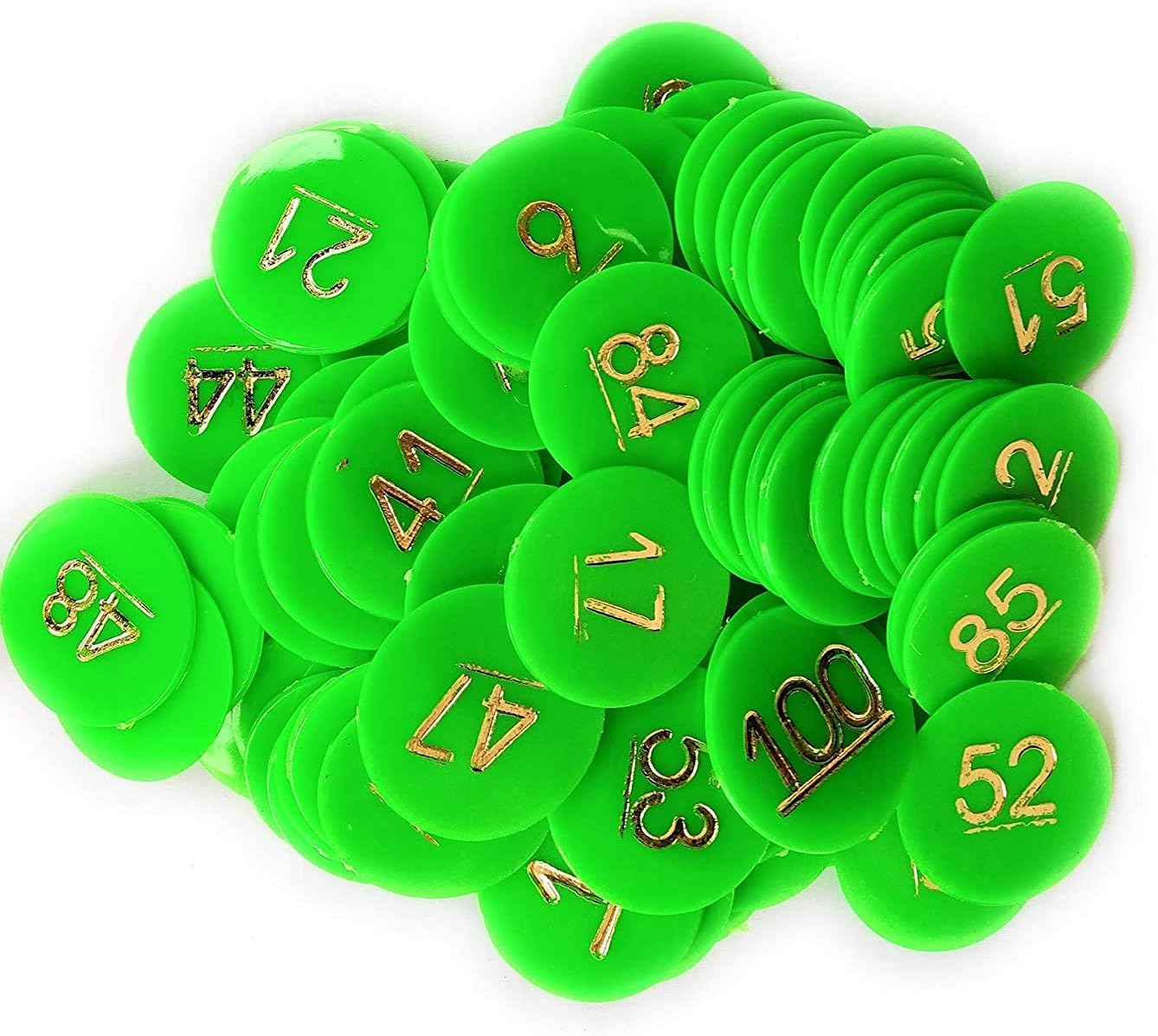 Buy Plastic Numerical Token/Coins Pack of 1 to 500 Online at Low Prices ...