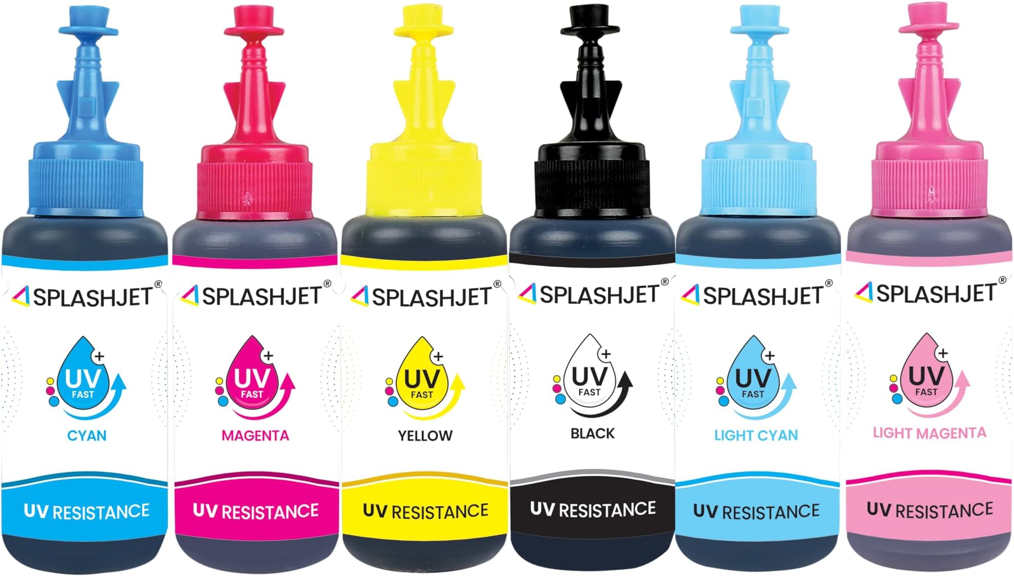 Splashjet T673 UV Plus Refill Ink for Epson Epson L805, L800, L1800 ...