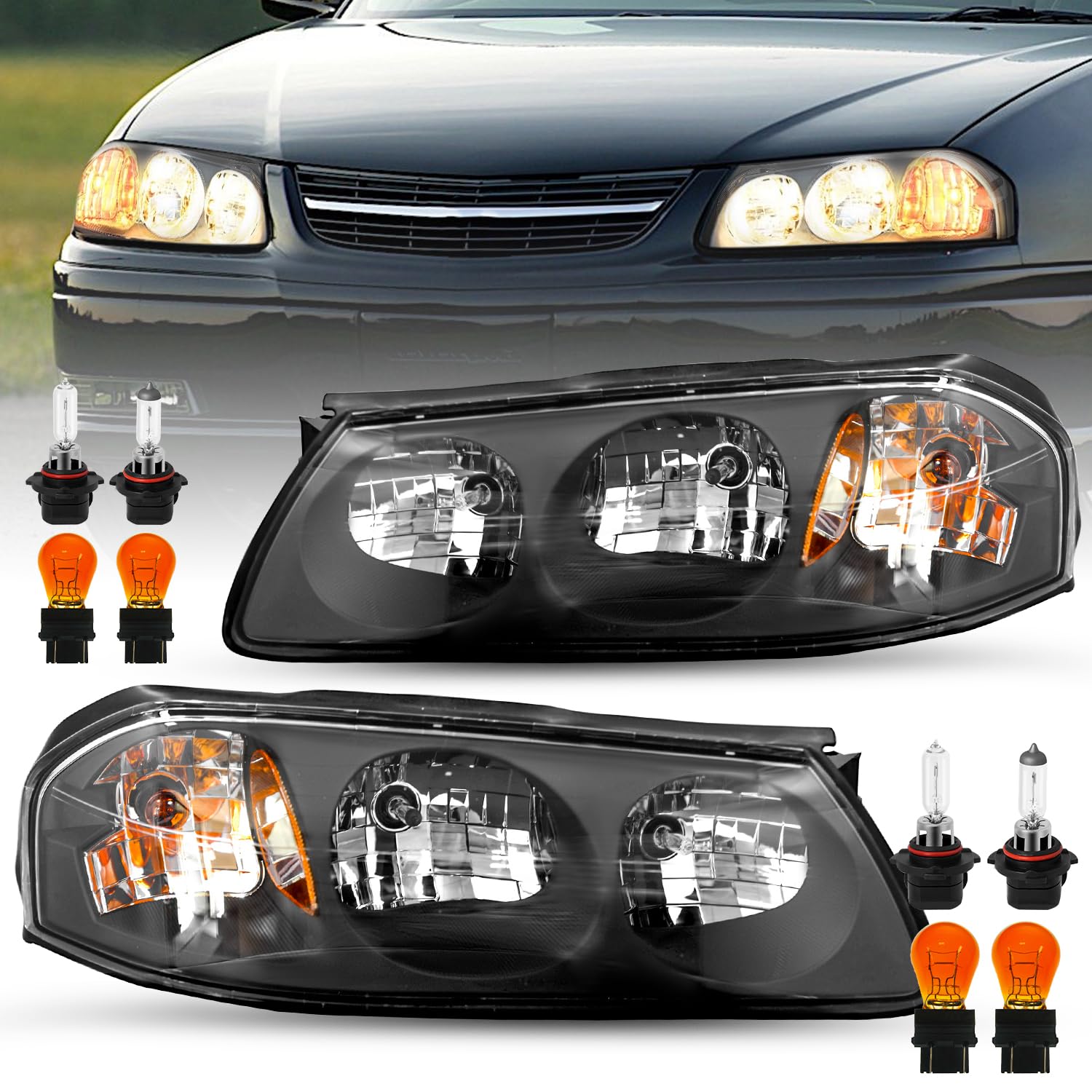 2003 Chevy Impala Headlights CHEVY IMPALA 14 20 PROJECTOR LIGHT BAR