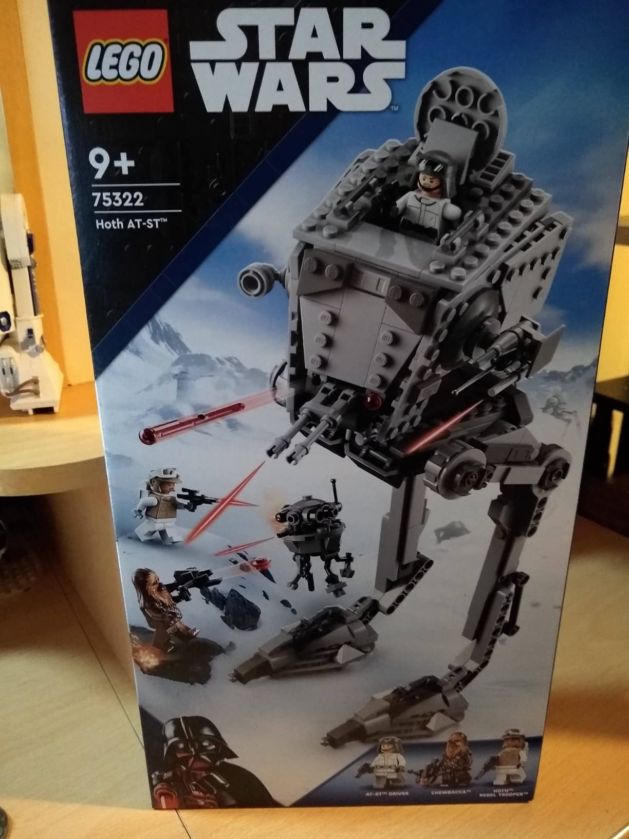 LEGO 75322 Star Wars Hoth AT-ST Walker Building Toy for Kids with ...