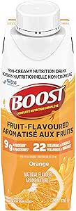 Boost Fruit Flavoured Drink Orange, 237ml, 24 count : Amazon.ca: Grocery & Gourmet Food