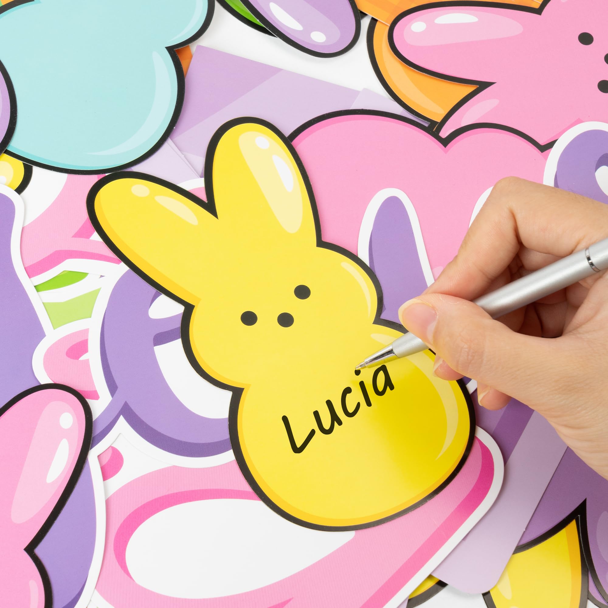 Snapklik.com : Easter Peeps Bulletin Board - 77Pcs Easter Jesus Is ...