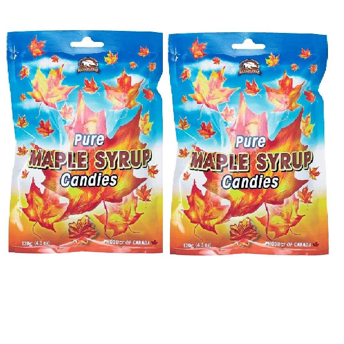 Canada True Maple Leaf Candies 120g - 2 Bags : Amazon.ca: Grocery & Gourmet Food