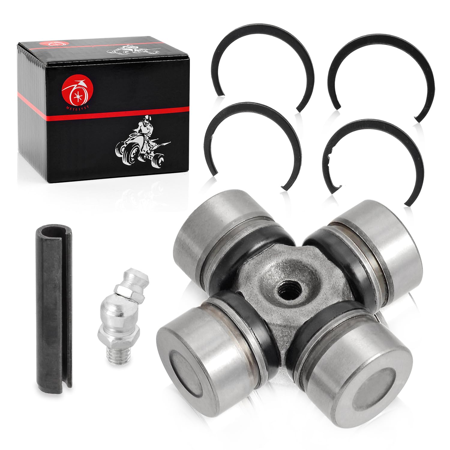 Snapklik.com : Front & Rear Driveshaft U-joint For Polaris Ranger RZR ...