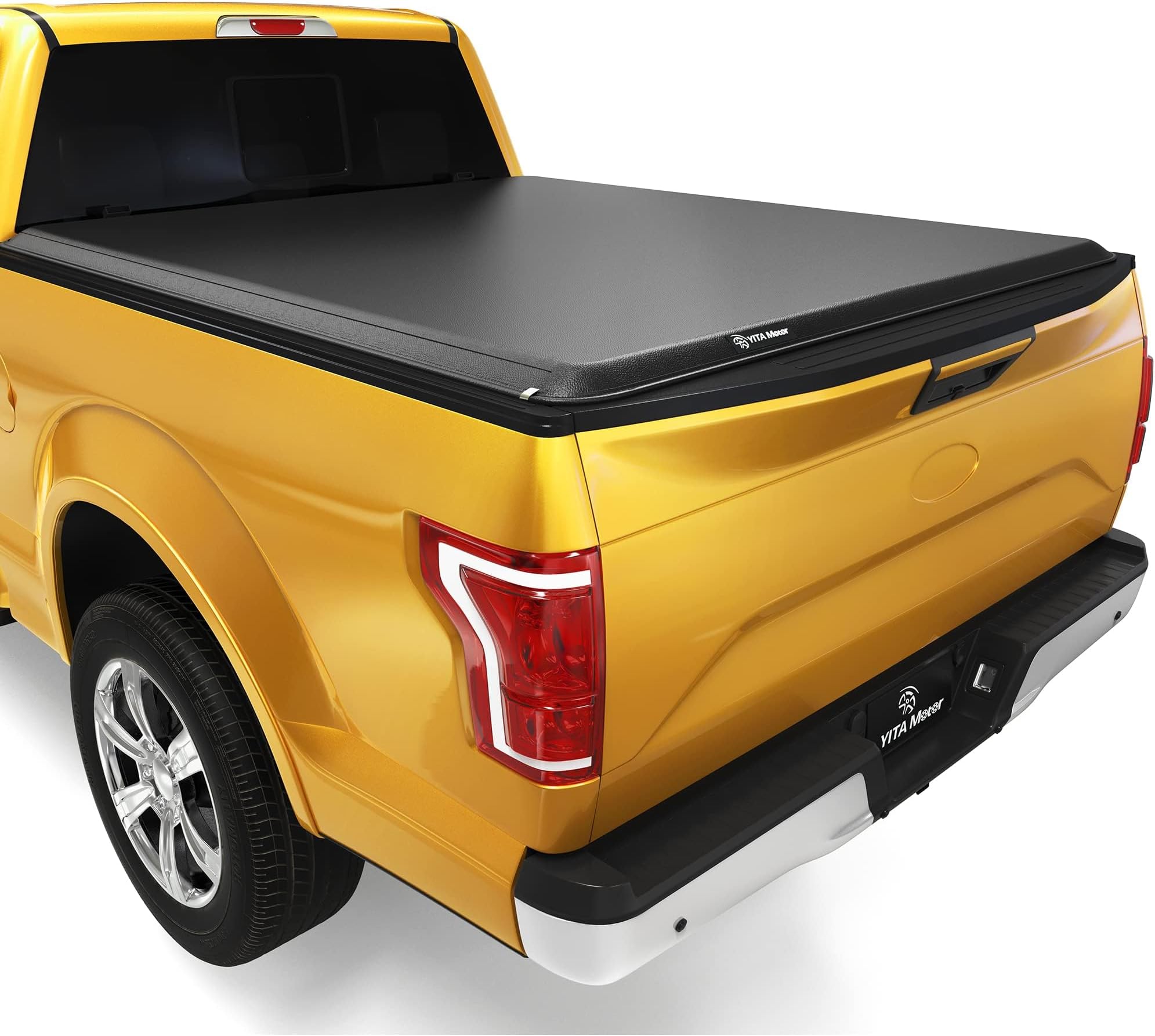 Amazon.com: Auto Dynasty Vinyl Soft Top Roll-up Adjustable Truck ...
