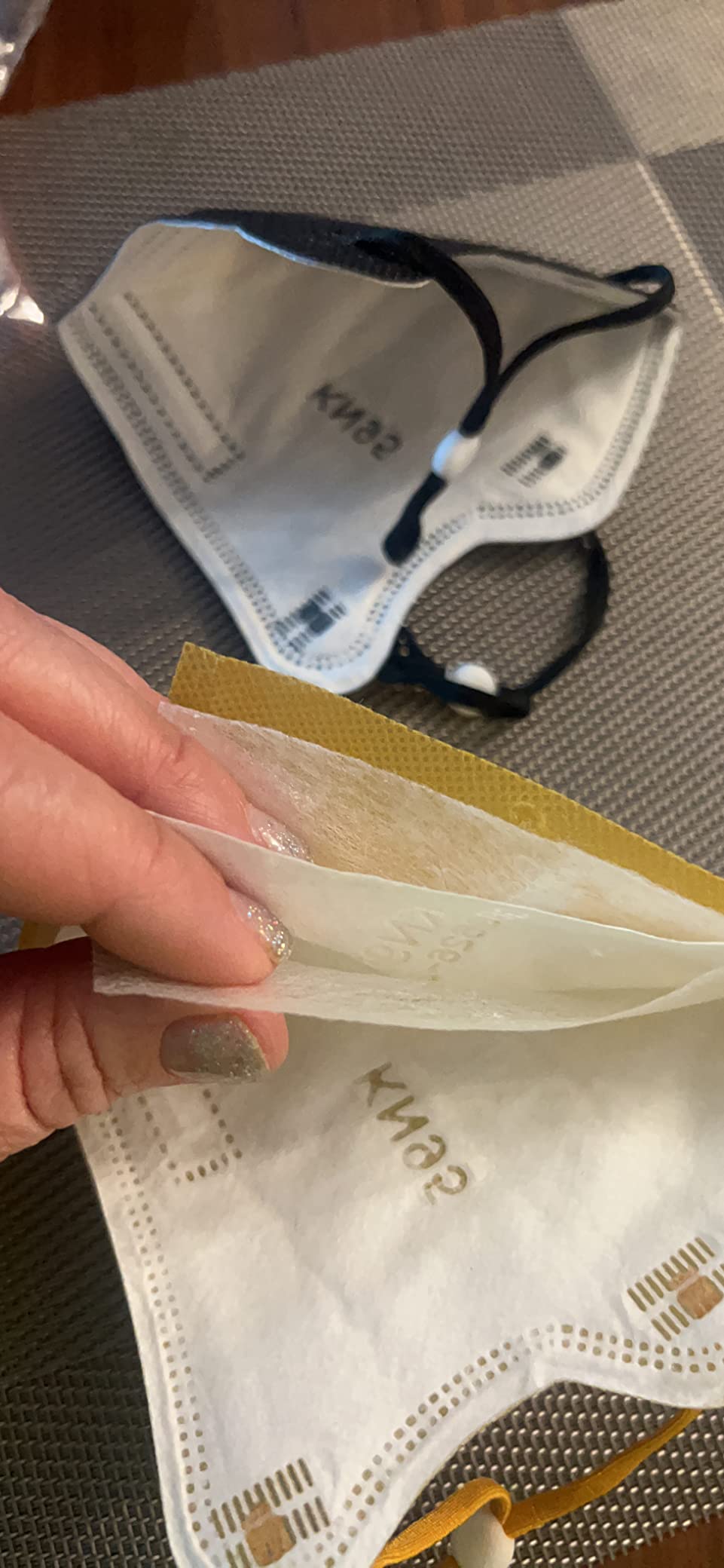 Kids KN95 Face Masks 50 PCS for Children 5-Ply Breathable Safety Mask ...