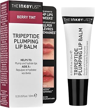 The Inkey List Tripeptide Plumping Lip Balm 10ml, Clinically Proven ...