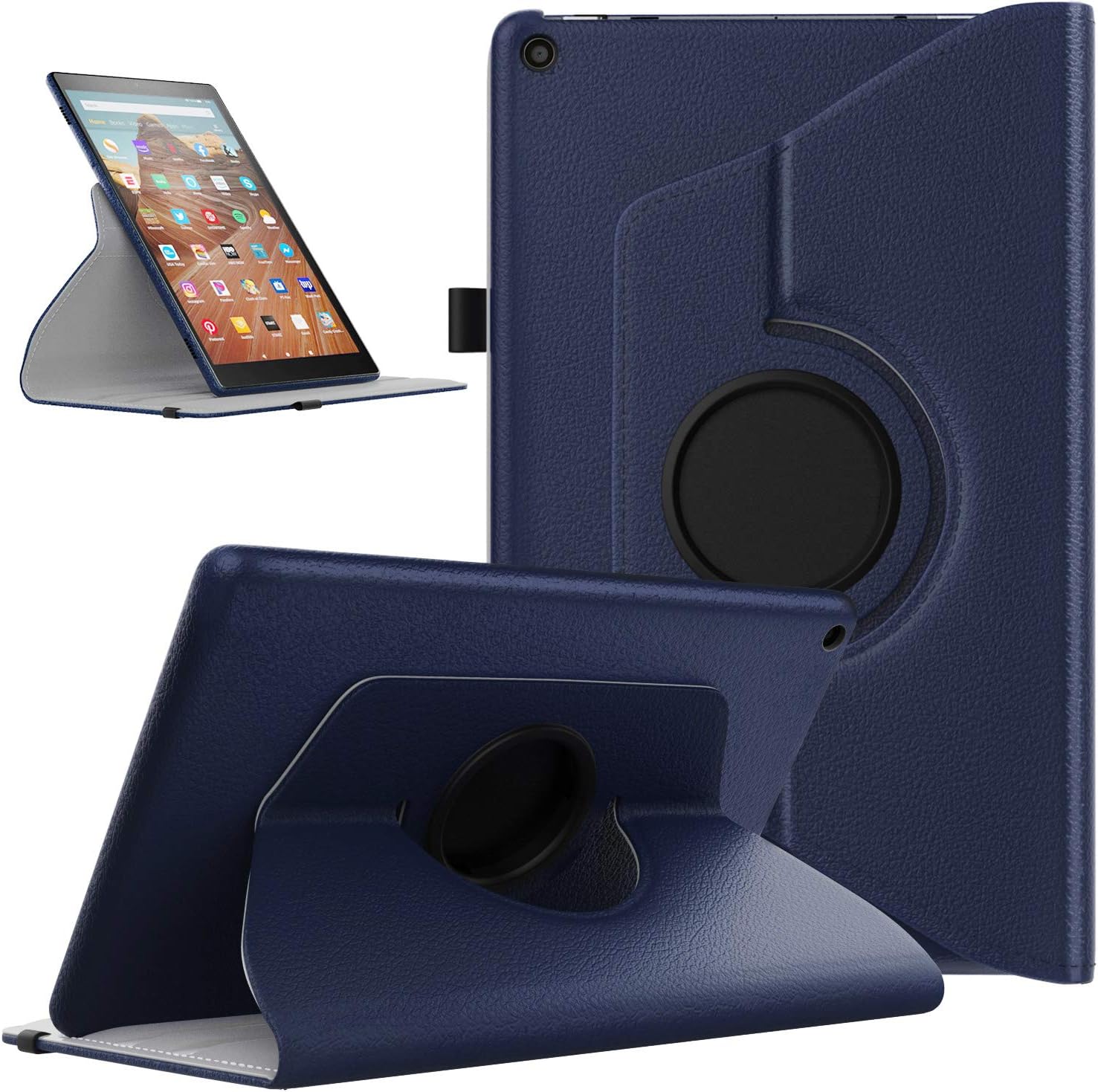 Amazon.com: TiMOVO Case for All-New Fire HD 10 Tablet (9th Generation ...