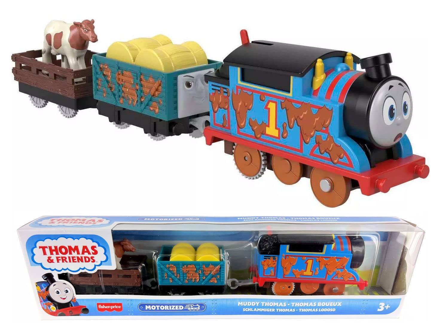 Pink Ladies Thomas & Friends Motorized Muddy Thomas With Troublesome ...