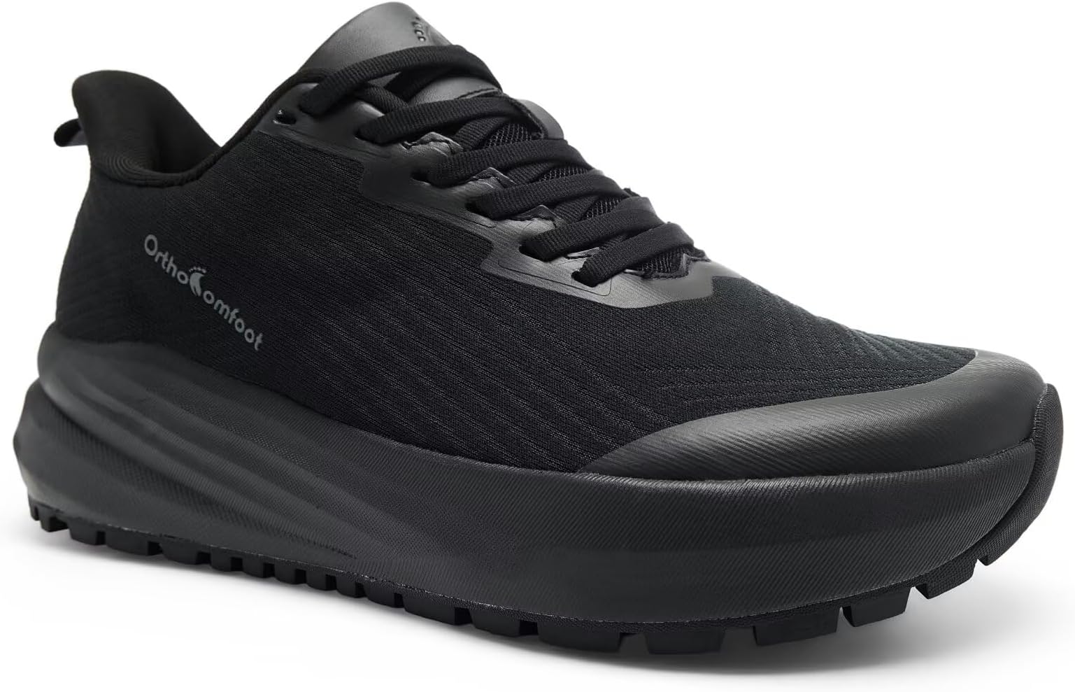 Orthocomfoot Mens Orthopedic Plantar Fasciitis Shoes Wide Toe Box Arch ...