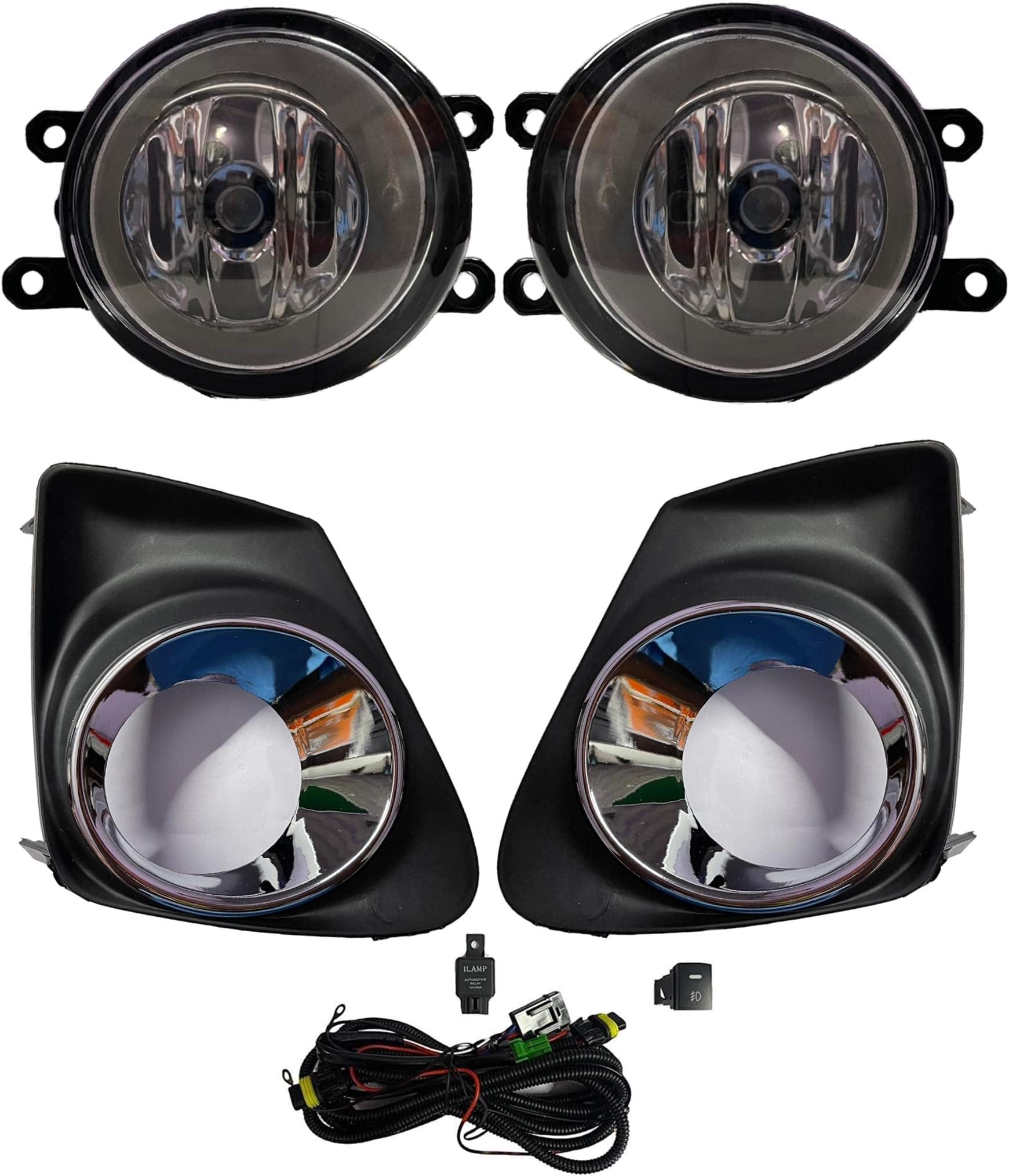 K D Fog Lamp Set for Toyota Corolla Altis Type 2 (PAIR) 2011-2013 Type ...