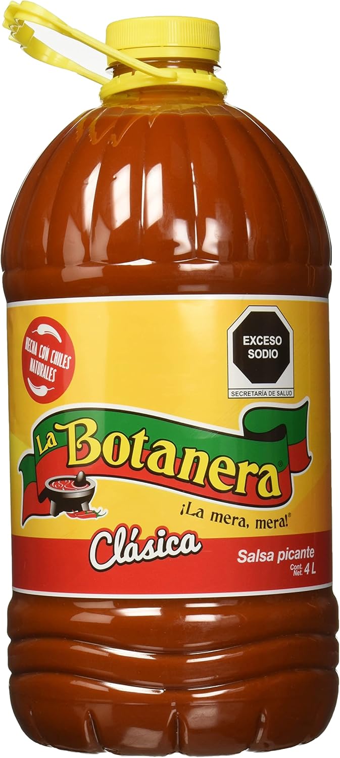 Amazon.com: Botanera Salsa Clasica Amarilla Picante, 9.0 lbs : Comida ...