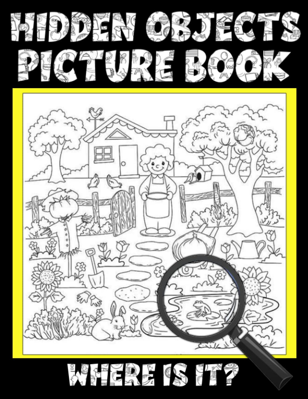 Hidden Objects Picture Book For Adults: Hide And Seek Objects Fun ...