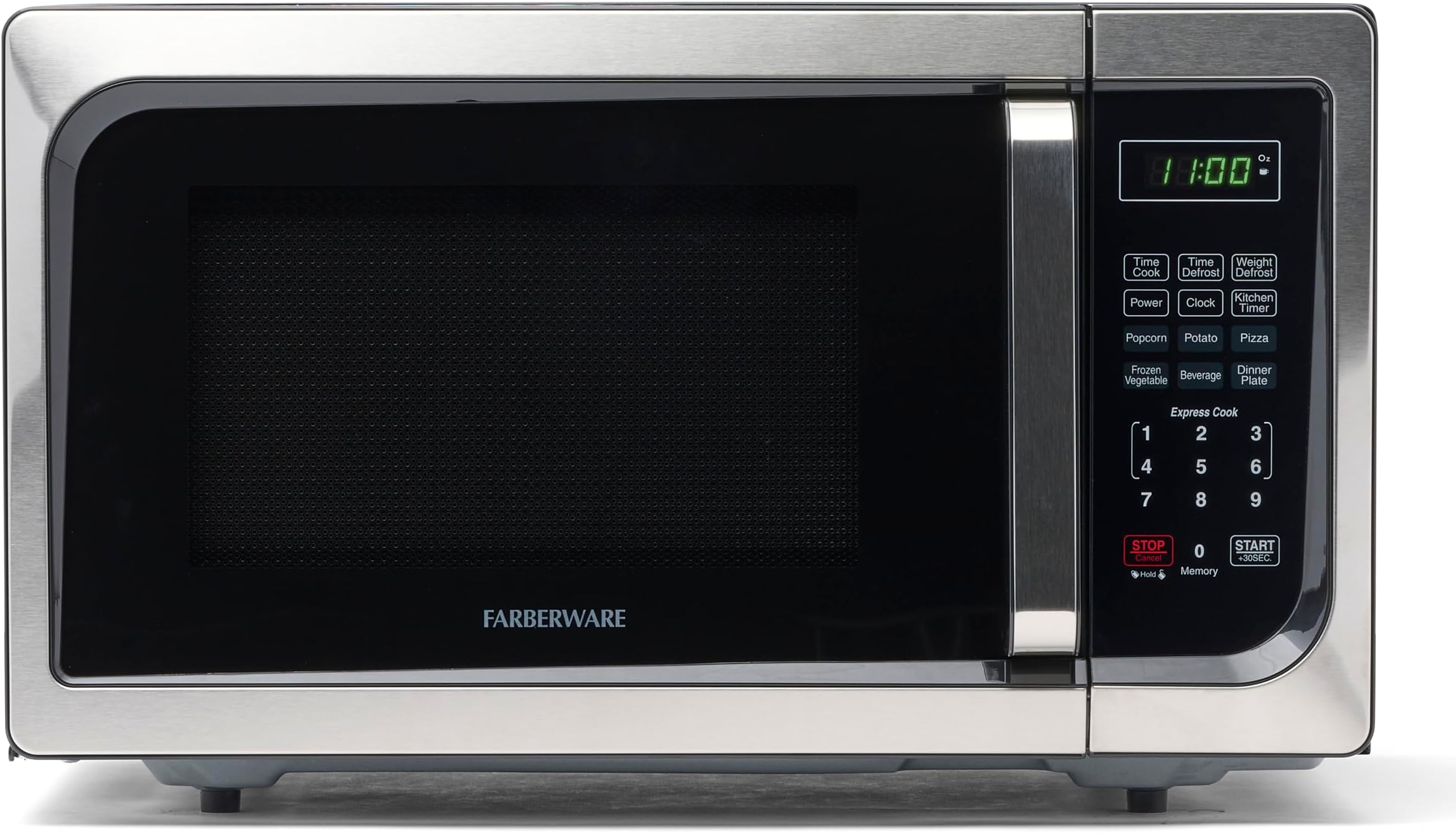 Amazon.com: GE Countertop Microwave Oven | 0.9 Cubic Feet Capacity, 900 ...