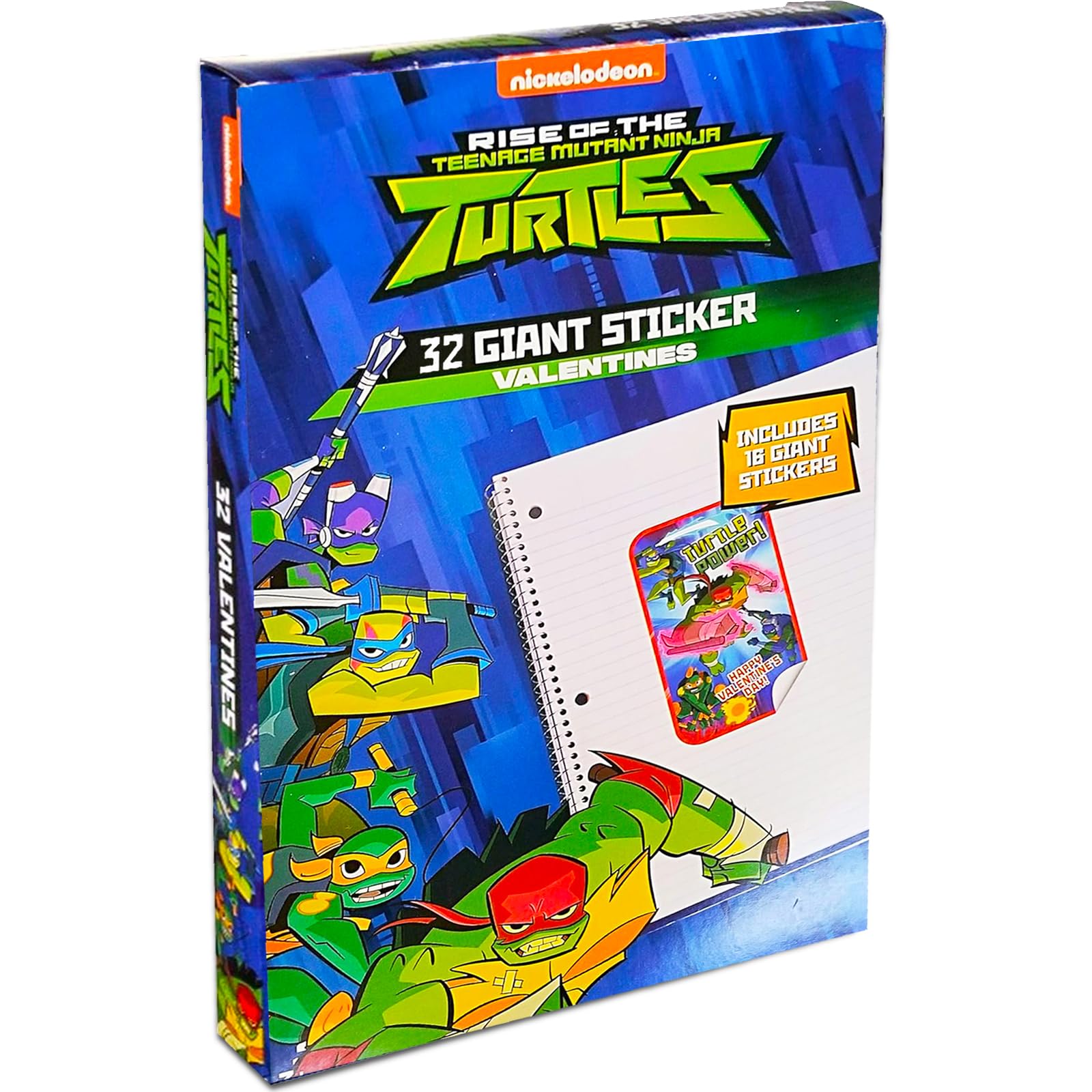 Ninja Turtle Valentines Day Box 32 Teenage Mutant Ninja Turtles