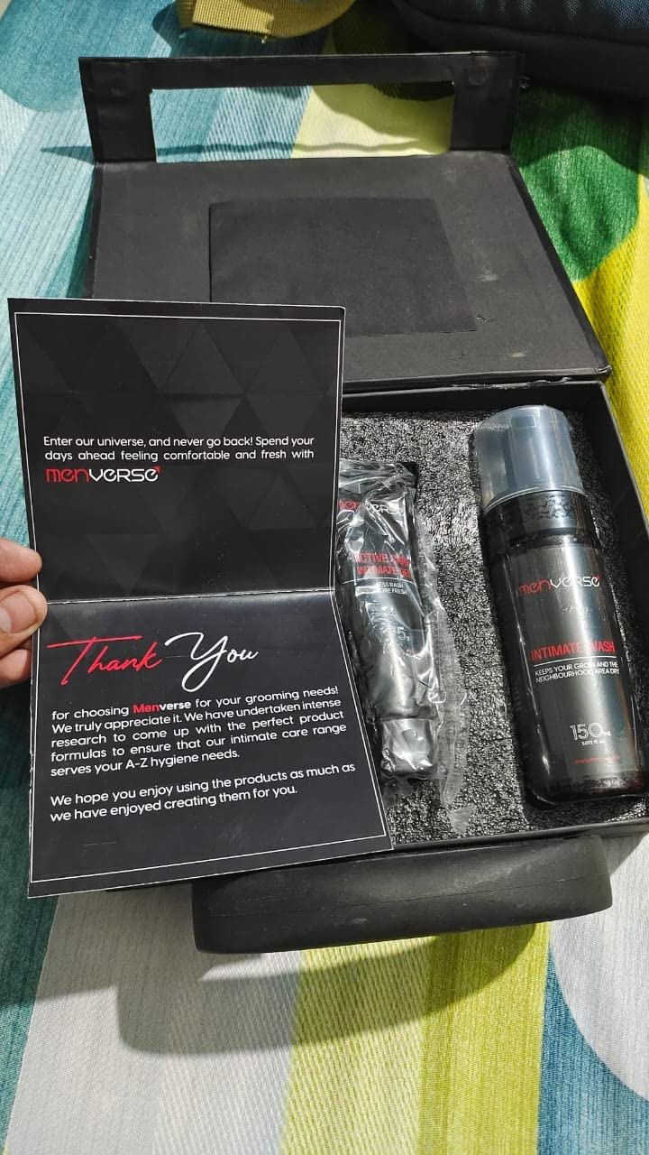 Buy Menverse 3 Step Intimate Hygiene Combo | Intimate Wash 150 ml | Active Care Intimate Gel 75 ...